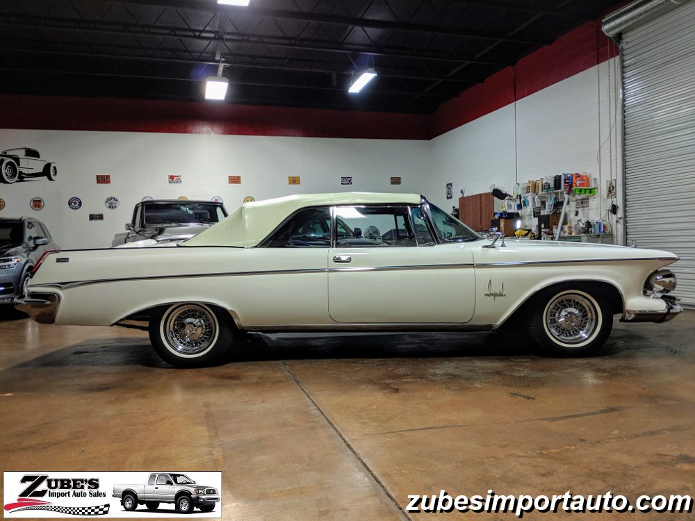 1963 Chrysler Imperial Crown 2-Door Convertible 413 CID V8 Automatic ...