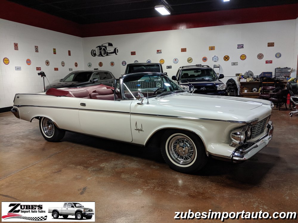 1963 Chrysler Imperial Crown 2-Door Convertible 413 CID V8 Automatic ...